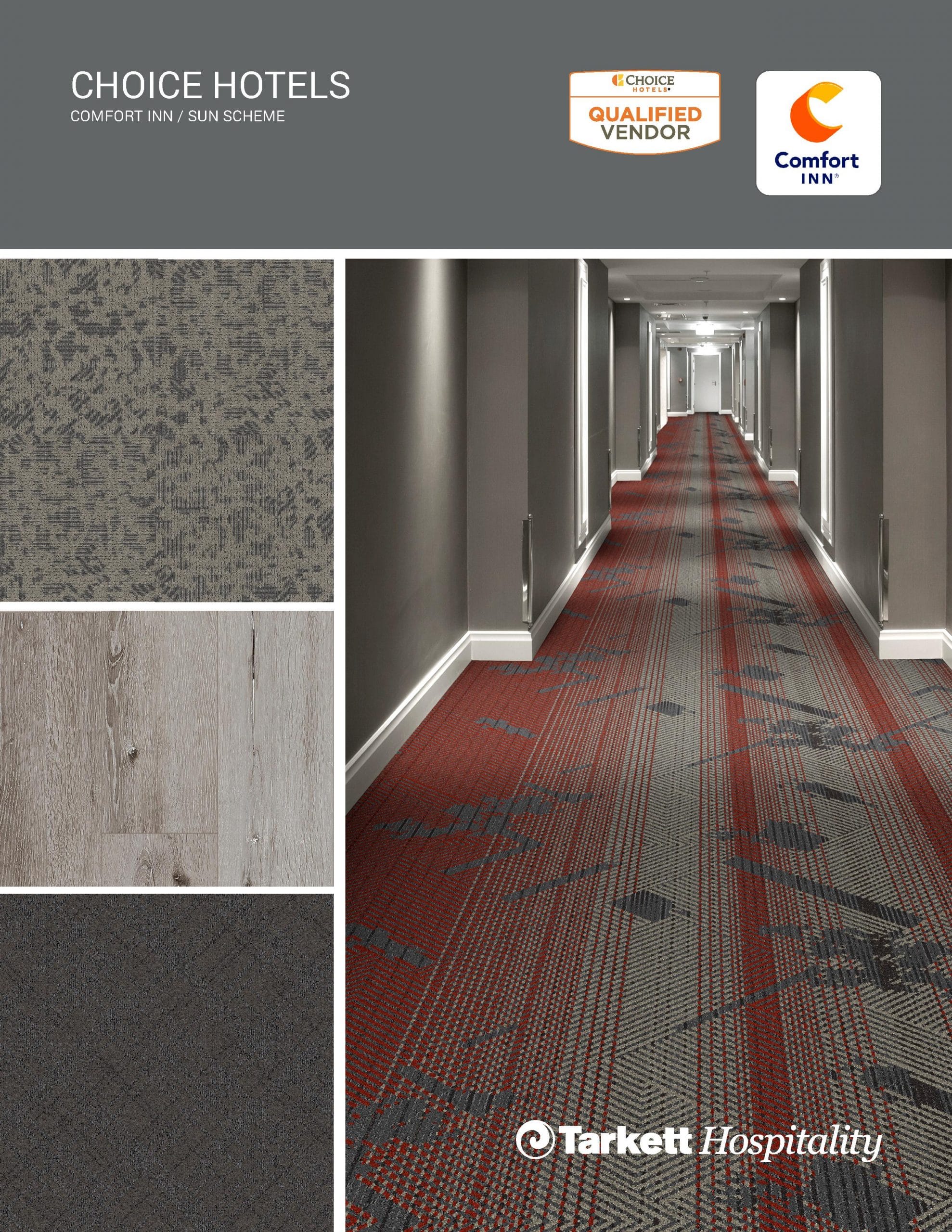 Comfort Inn Sun Scheme All Carpet Finishes - Commercial Carpeting