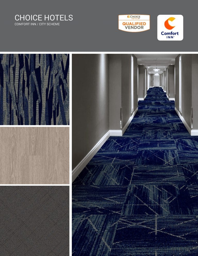 Comfort Inn Rise N Shine City Schemes - Commercial Carpeting