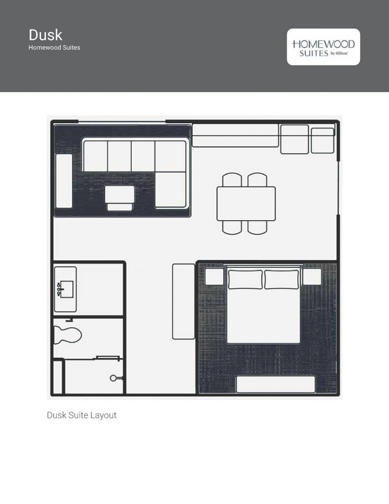 Dusk Suite Layout - Commercial Carpeting